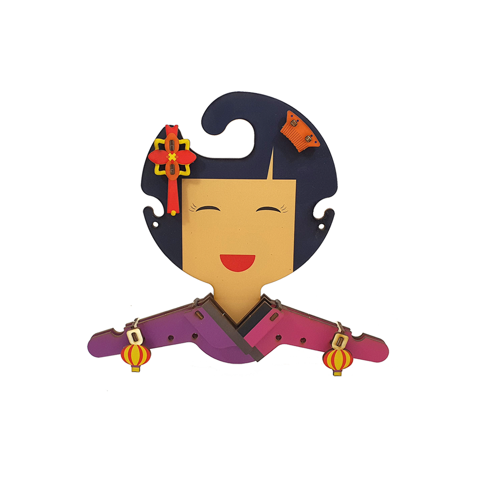 Mio (Japan) 3D Wooden Puzzle | Touchwoodesign